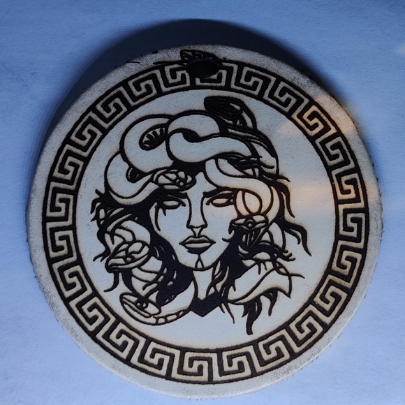 Medusa Greek leather | Accessories | Greek Symbol Keyring Holder | Poshmark